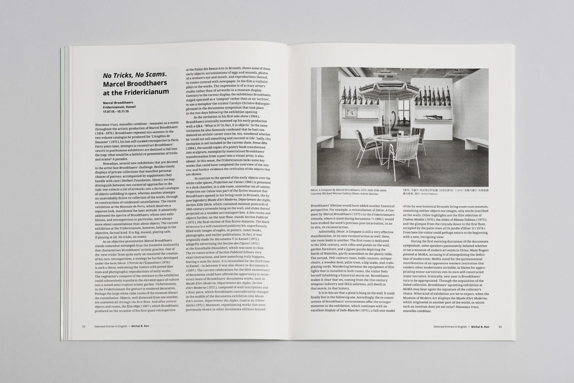 Exhibition Reviews Annual - Stinsensqueeze