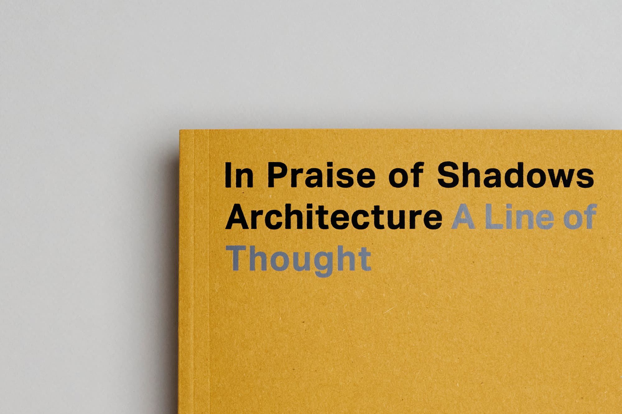 In Praise of Shadows Architecture – A Line of Thought - Stinsensqueeze